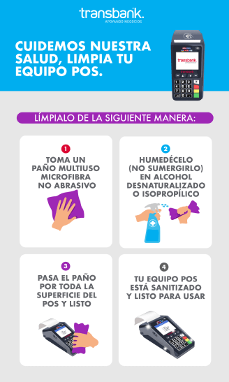 Instrucciones para la limpieza y desinfección de tu Equipo POS - Portal ...