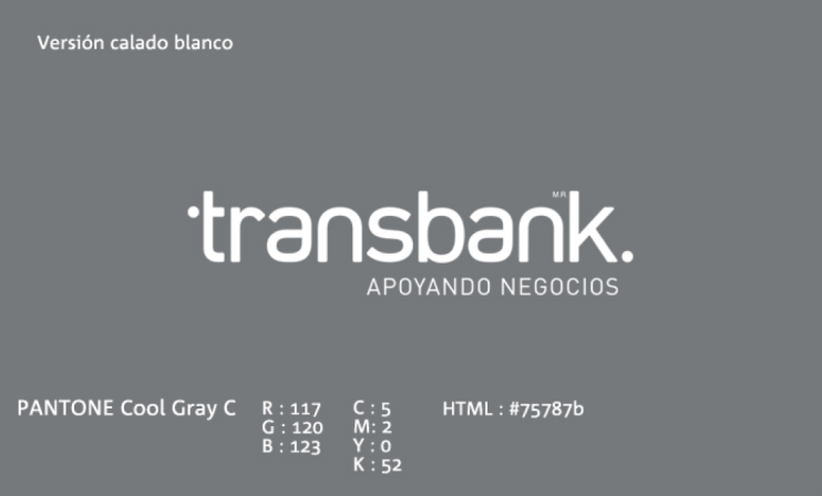 Brandbook - Transbank - Identidad - Portal Publico - Transbank