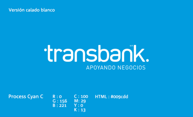 Brandbook - Transbank - Identidad - Portal Publico - Transbank