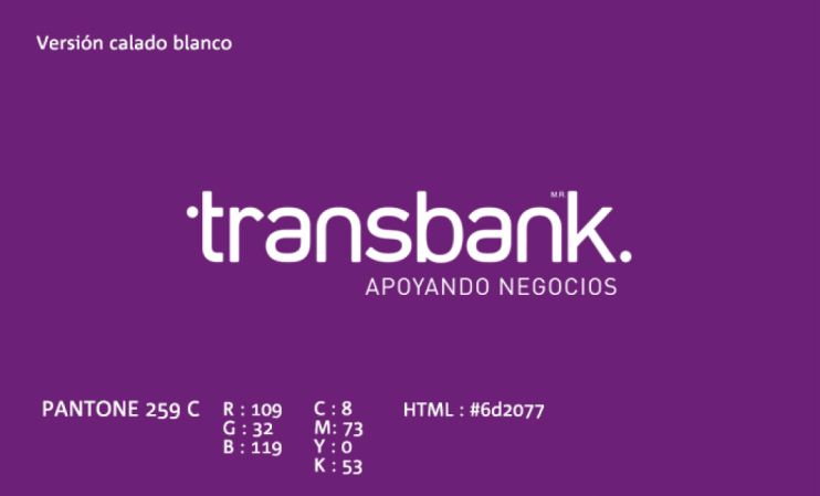 Brandbook - Transbank - Identidad - Portal Publico - Transbank