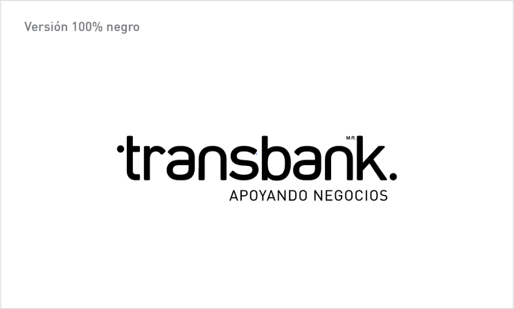 Brandbook - Transbank - Identidad - Portal Publico - Transbank