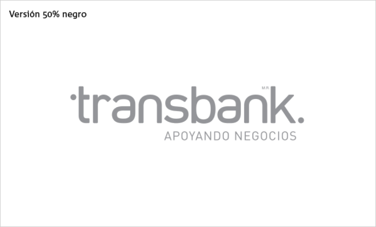 Brandbook - Transbank - Identidad - Portal Publico - Transbank
